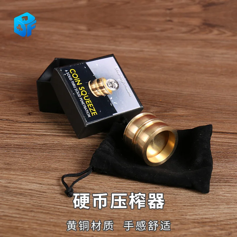 Coin-Squeeze-by-Oliver-Magic-Magic-Tricks-Coin-Penetration-Magia ...