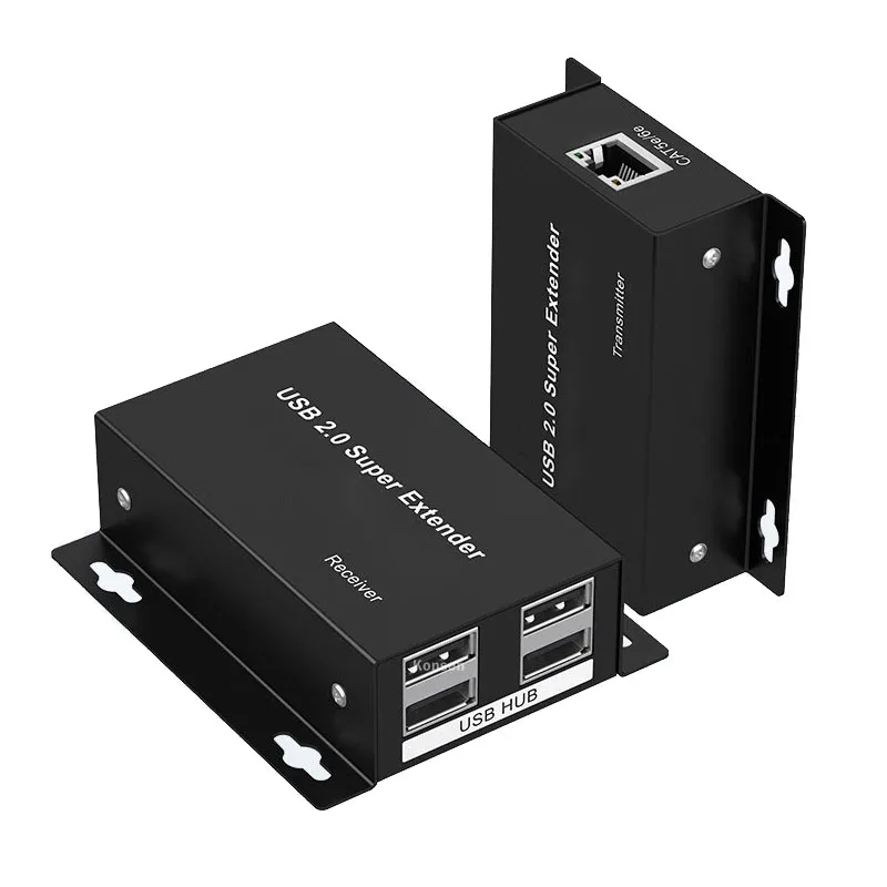 Extensor-USB-2-0-Rj45-sobre-Ethernet-Cat6-transmisor-de-extensi-n-USB-a ...