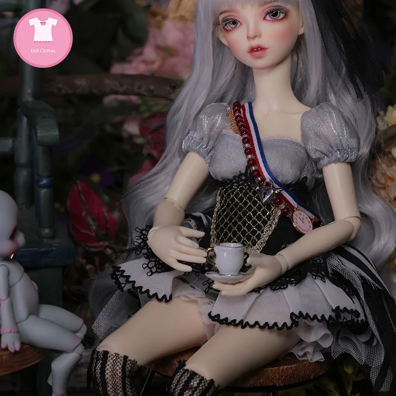 BJD Clothes 1/4 For New Release Active Line Girl Body Gothic Style Clothing Doll Accessories ...