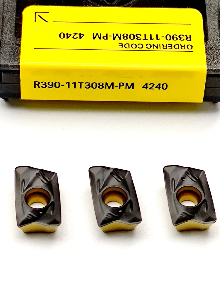 R390 11T304 PM4240 Internal Cermet Carbide Inserts CNC Lathe Cutting ...
