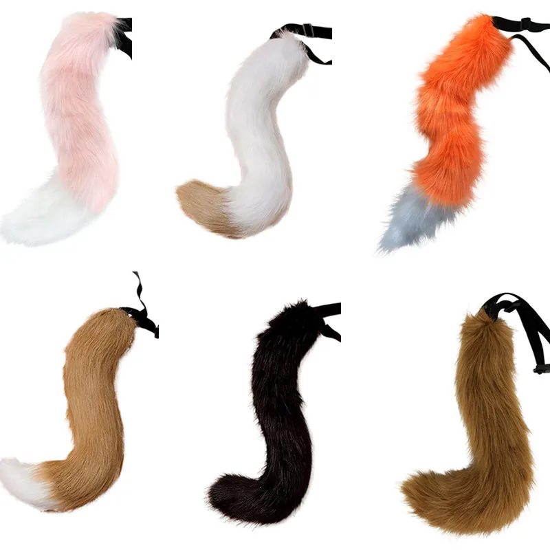 Therian-Anime-Animal-cola-Cosplay-accesorios-de-disfraces-gato-zorro ...