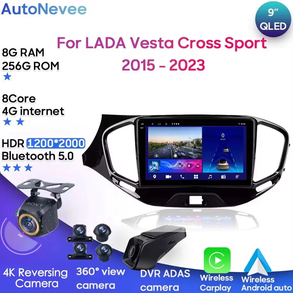 7862-For-LADA-Vesta-Cross-Sport-2015-2022-Car-Radio-Multimedia-Video ...