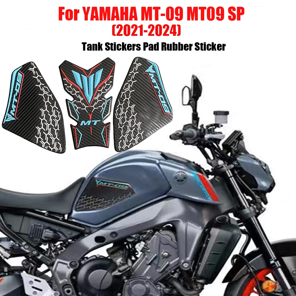MT-09-SP-New-Motorcycle-Non-slip-Side-Fuel-Tank-Stickers-Waterproof-Pad ...