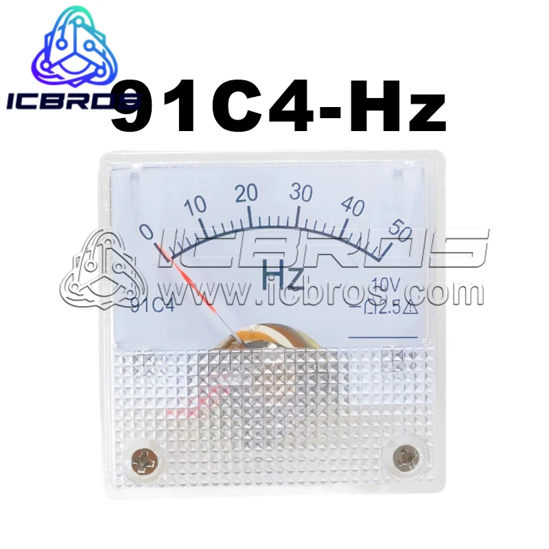Frequency Converter AnAlog DC Frequency Meter 91C4-50HZ/10V 120HZ/10V ...