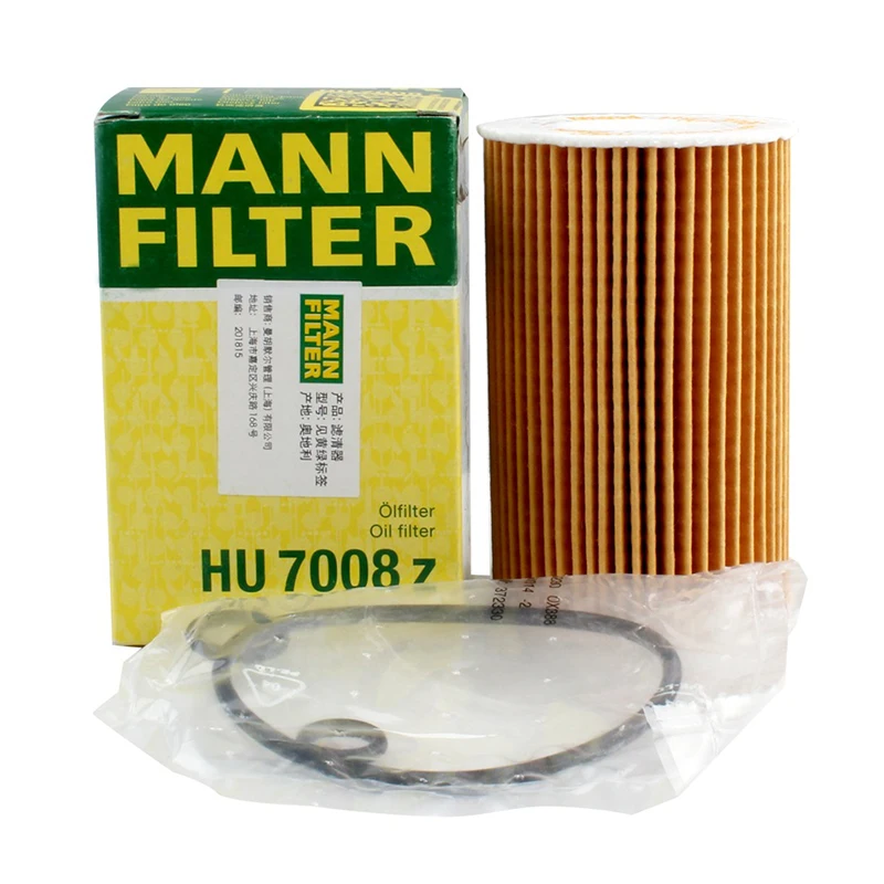 MANN-FILTER-filtro-de-aceite-HU7008Z-para-Volkswagen-Jetta-Passat ...