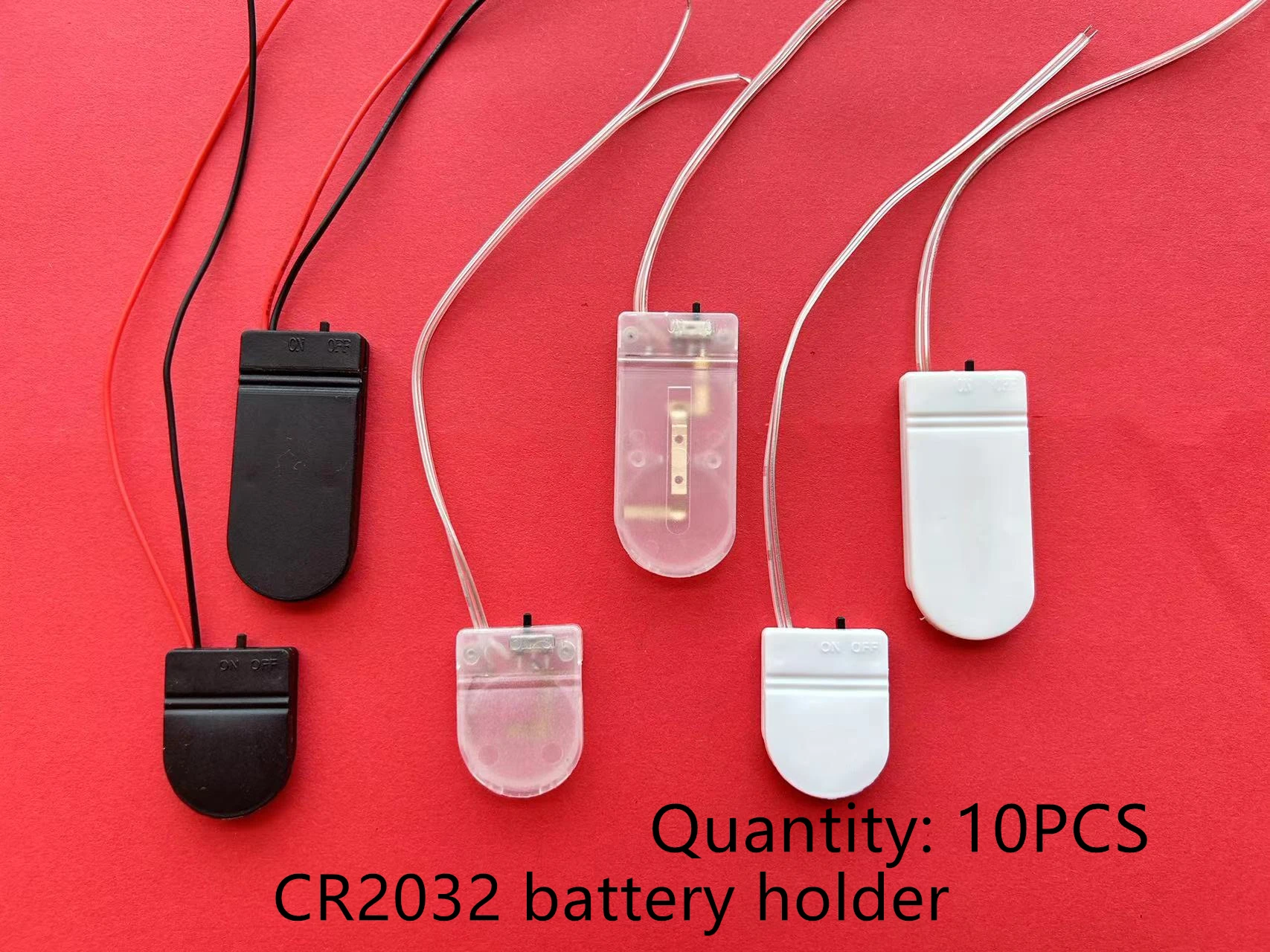 Cr2450 Coin Cell Button Battery Socket Holder Case - 10pcs Cr2025 Cr2032 Button - Aliexpress