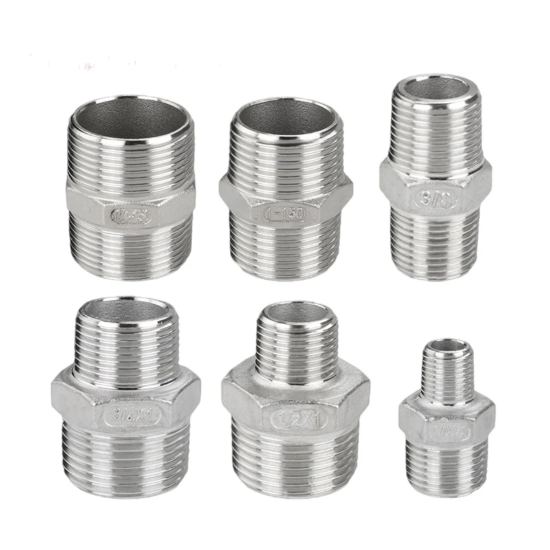 Rosca macho BSP de 1/8 ", 1/4", 3/8 ", 1/2", 3/4 ", 1", rosca hexagonal ...