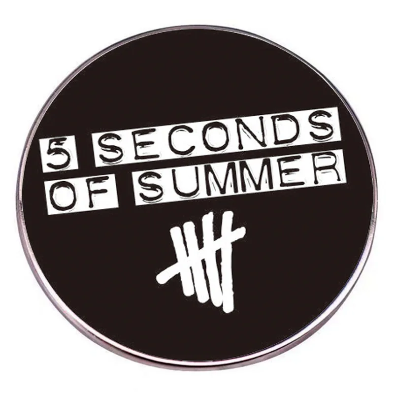 5sos Logo White