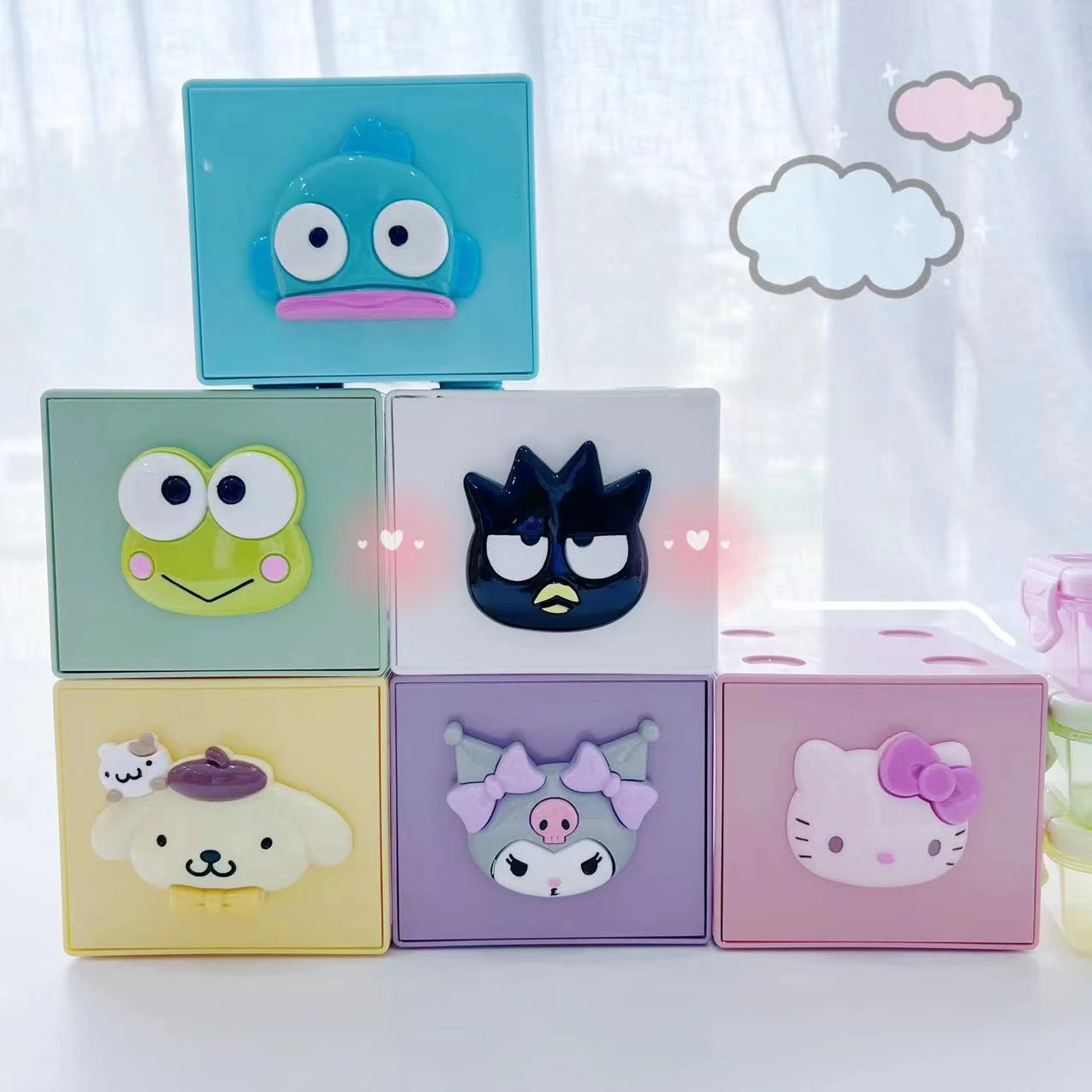 Frog Storage Box Sanrio | Sanrio Mini Storage Box | Hangyodon Storage ...