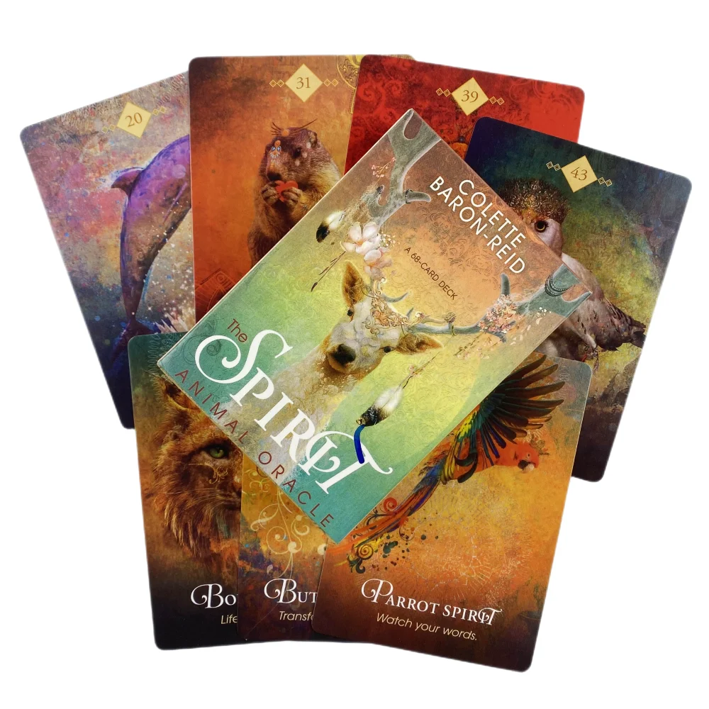 Spirit Of Deer Oracle Cards Divination Deck English Versions Edition ...