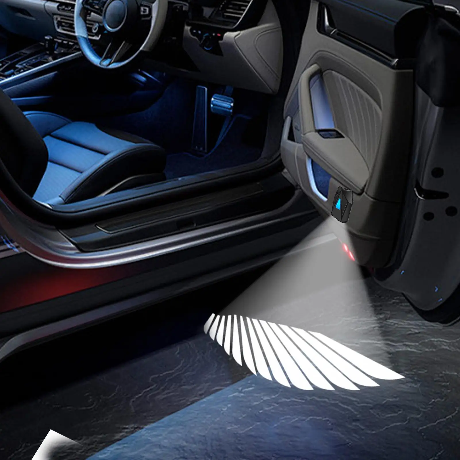 Car Door Lights Dynamic Welcome Lights For Cars Bulb Ambient Lighting ...