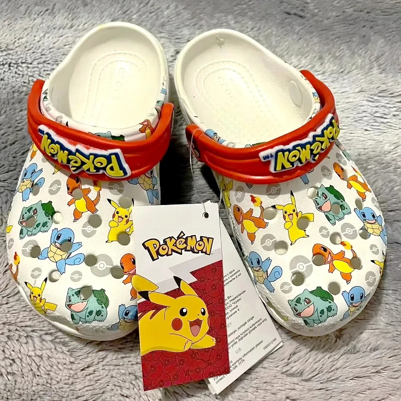 Bandai-pokemon-Kawaii-Hole-Sandals-Pikachu-Squirtle-Charmander-Slippers ...