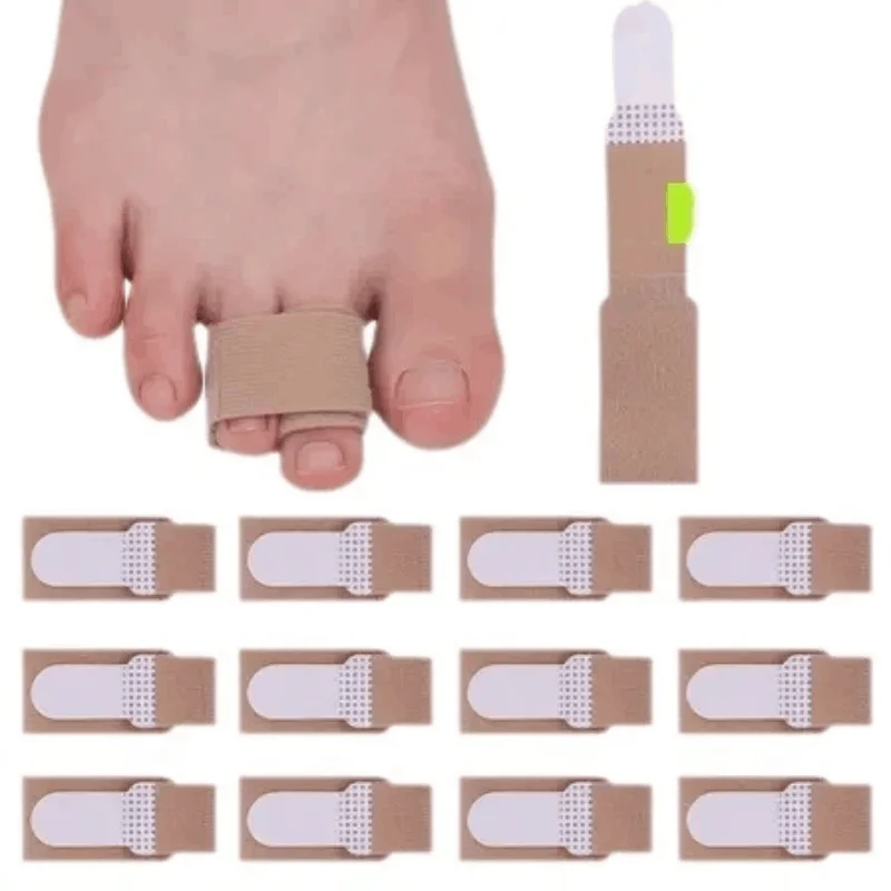 12Pcs Reusable Hammer Toe Straightener, Toe Splints Cushions Bandages ...
