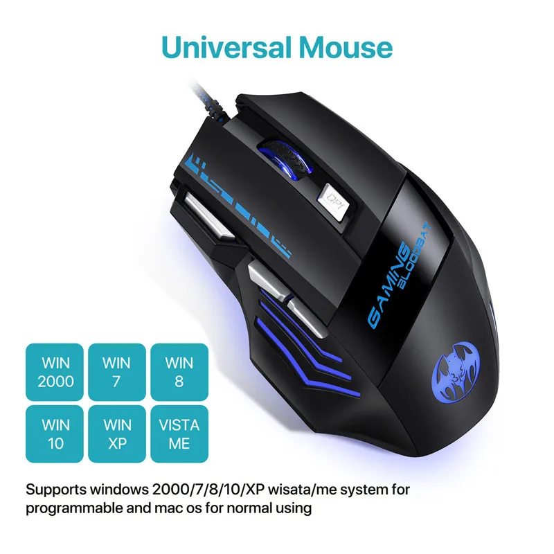 Computer-Mouse-Gamer-Wired-Gaming-Mouse-RGB-Backlight-Silent-7200-DPI ...