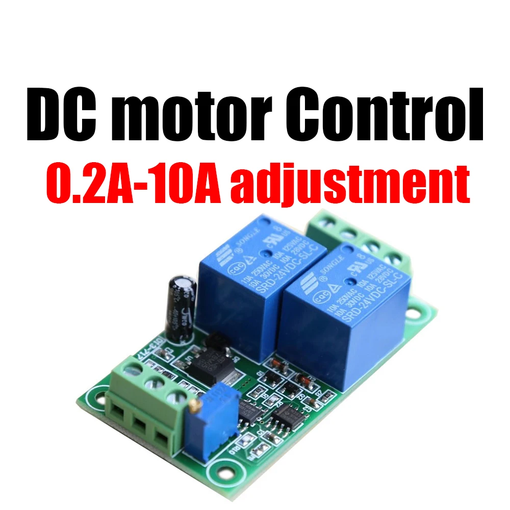 12V24V-DC-Brush-Motor-Motor-Positive-Negative-Control-With-Overload ...