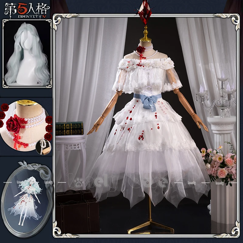 False Hope Cosplay Costume Wig Game Identity V Bloody Queen False Hope ...