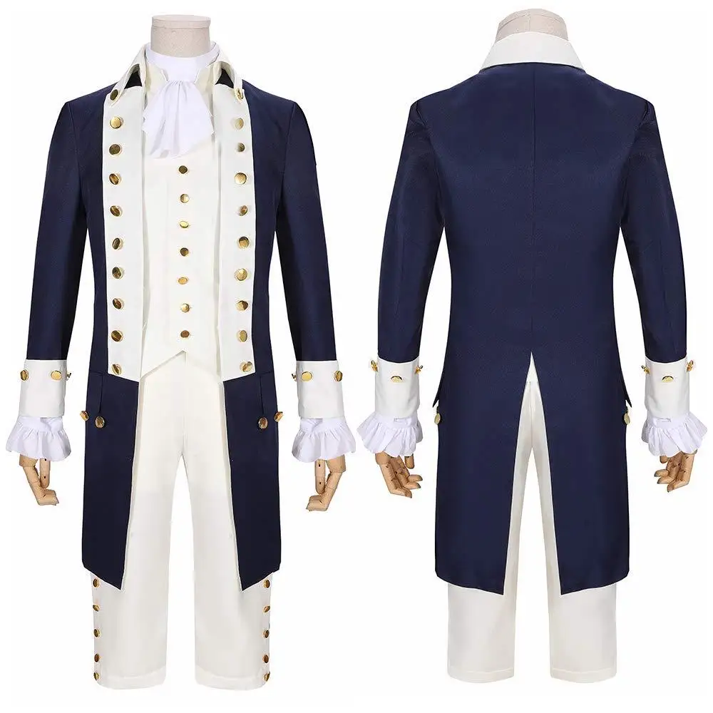 Fulujiacos Musical Hamilton Alexander Cosplay Victorian Costume Outfit ...