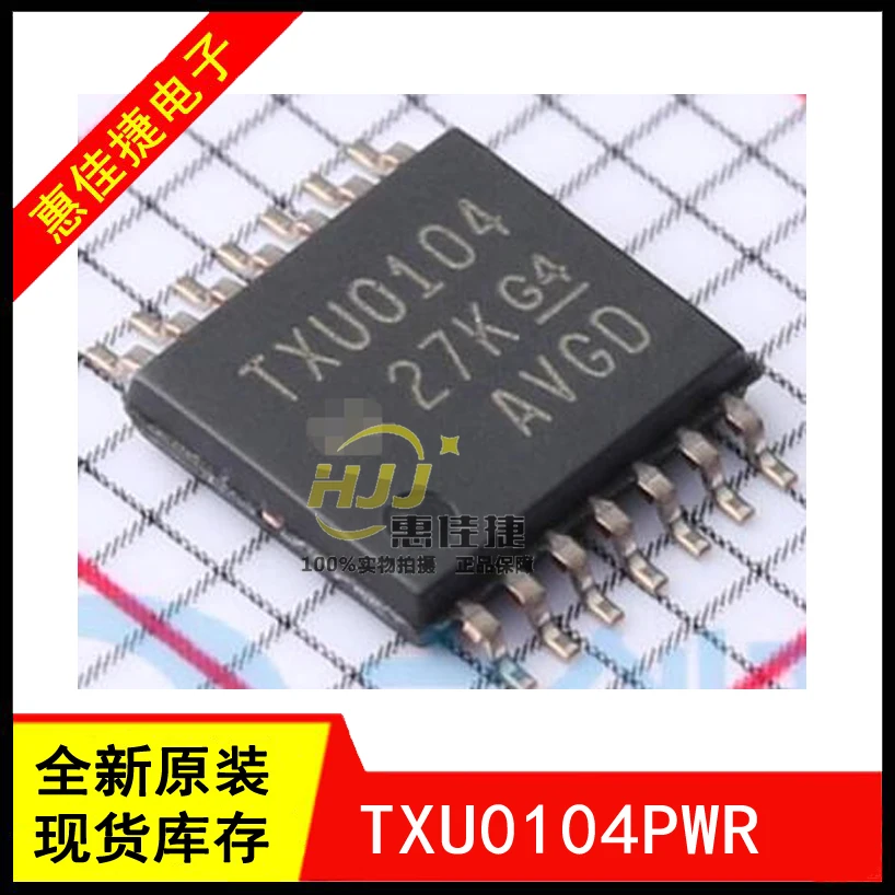 Original-TI-TXU0104PWR-TXU0104-patch-TSSOP-14-four-channel-one-way ...
