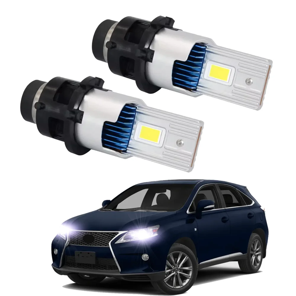 2Pcs LED Headlight Bulbs for Lexus RX350 RX450H 2010-2015 Low Beam LED ...