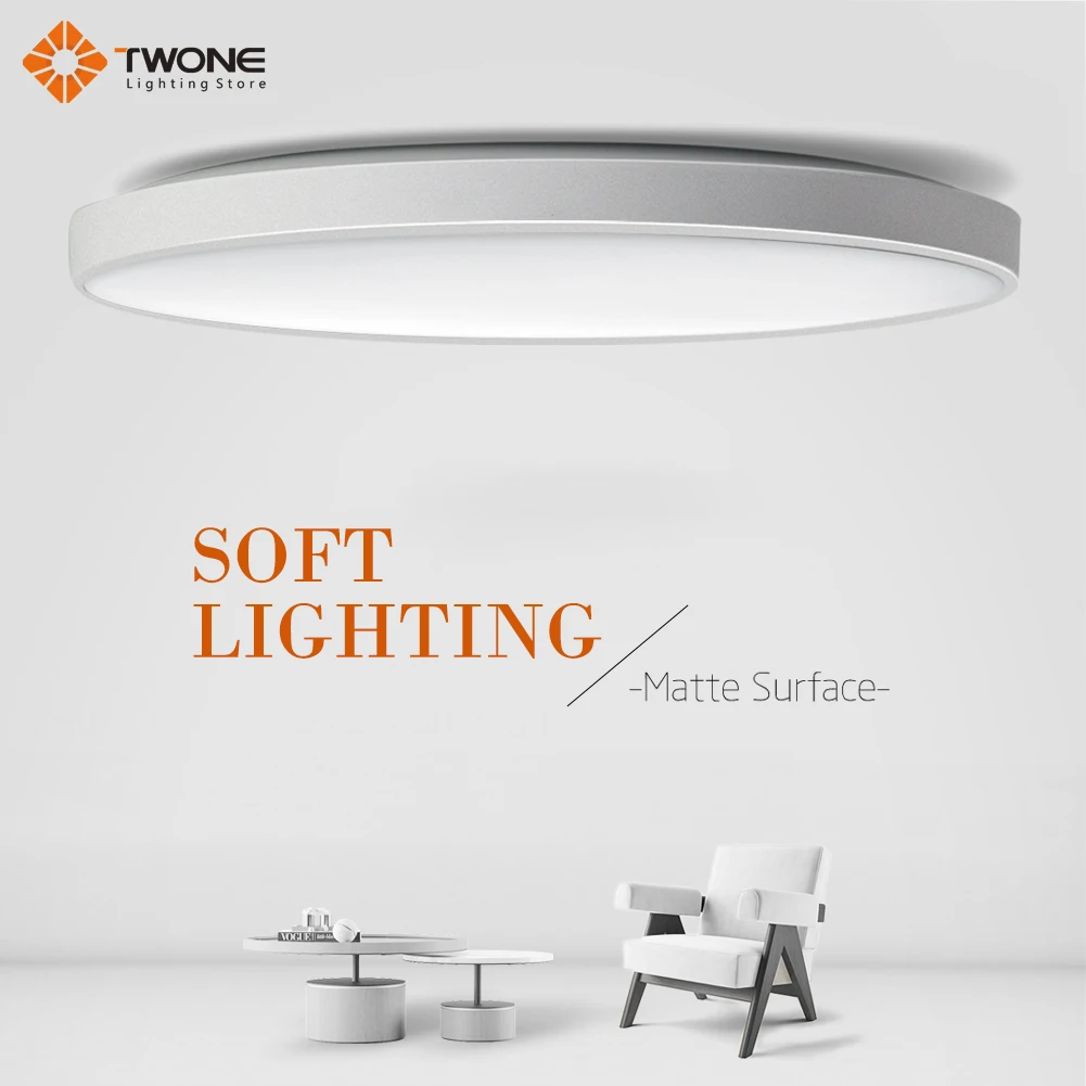 Ultrathin-Ceiling-lamp-Matte-Soft-Ceiling-Light-Fixture-Chandelier-for ...