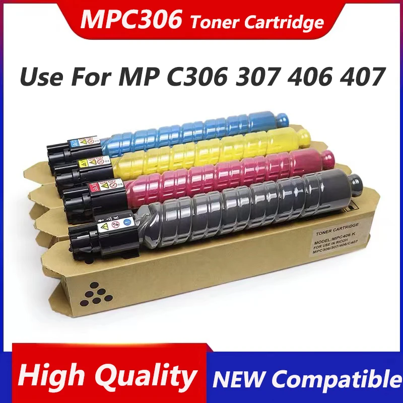 1pc-bk260-cmy110g-mpc306-mpc-cartucho-de-toner-para-ricoh-aficio-mp ...