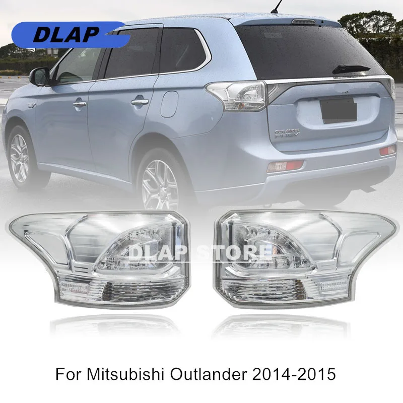 Car Lights 2PCS LED Rear Lights For Mitsubishi Outlander 2014 2015 Back ...