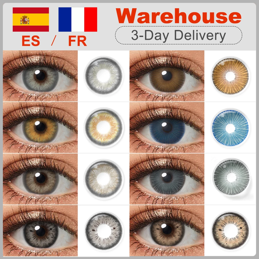 Contact Lens Colors Chart