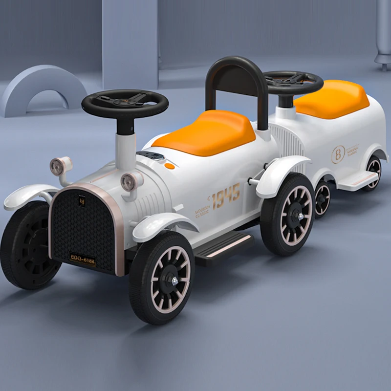 Children-Electric-Car-Train-Baby-Scooter-Four-Wheeled-Remote-Control ...