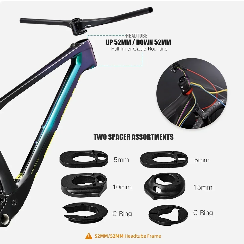Lexon 29er 2400g Carbon XC MTB Rahmen 148mm Boost T800/T1000 110mm ...