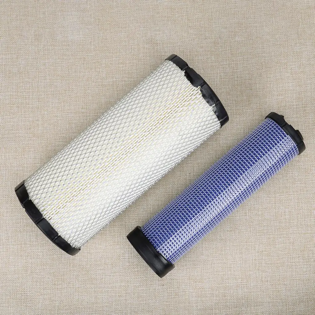 2pcs Air Filter Fit For John Deere Kubota Baldwin Bobcat Fleetguard Jcb ...