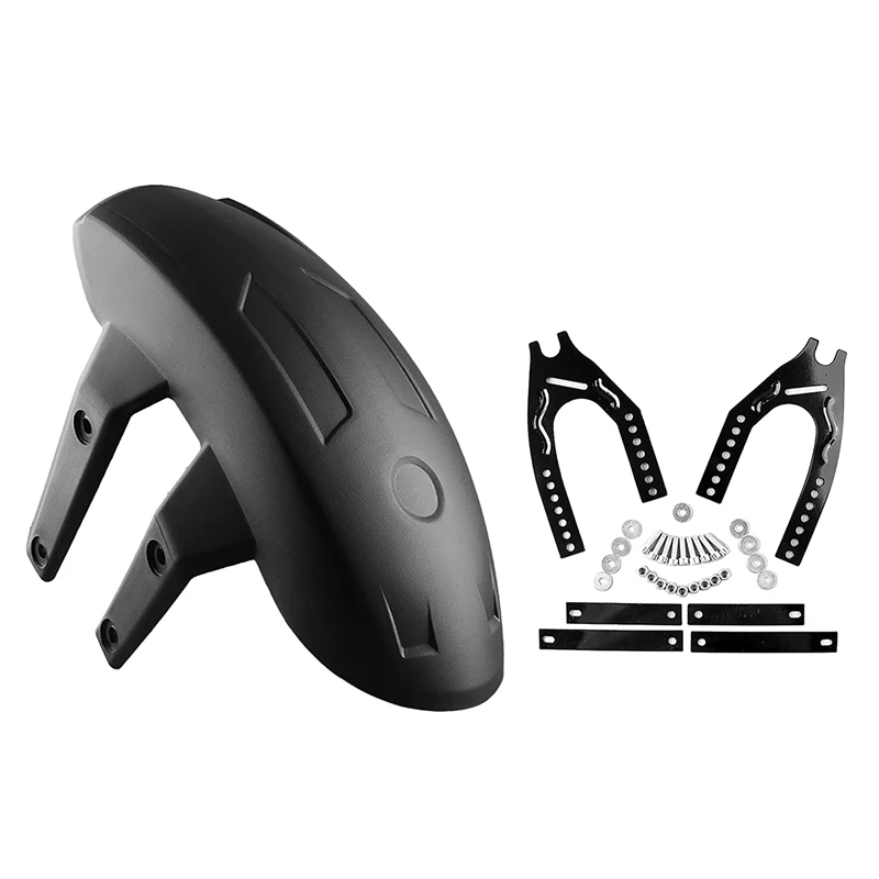 Universal-Black-Motorcycle-Rear-Wheel-For-Fender-Splash-Guard-Rear ...