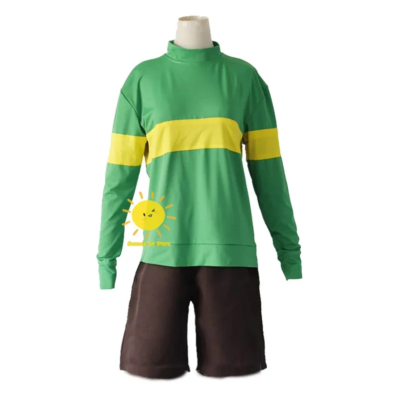 Anime Cosplay Game Undertale Frisk Chara Cosplay Costume Andertail ...