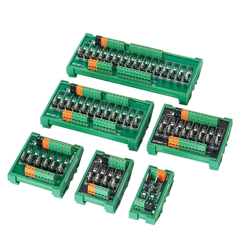 Plc Dc Output Din Rail Amplifier Board Plc Relay Board 24v Mcu Control ...