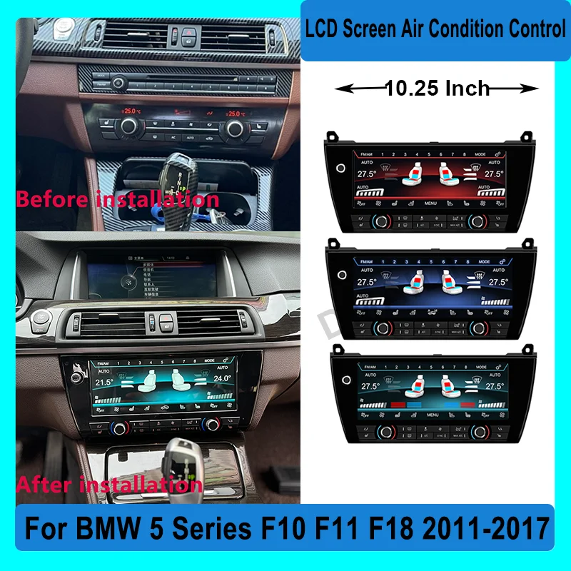 Klimaanlage-Control-Touch-AC-Panel-Display-Screen-LCD-Digital-F-r-BMW-5 ...
