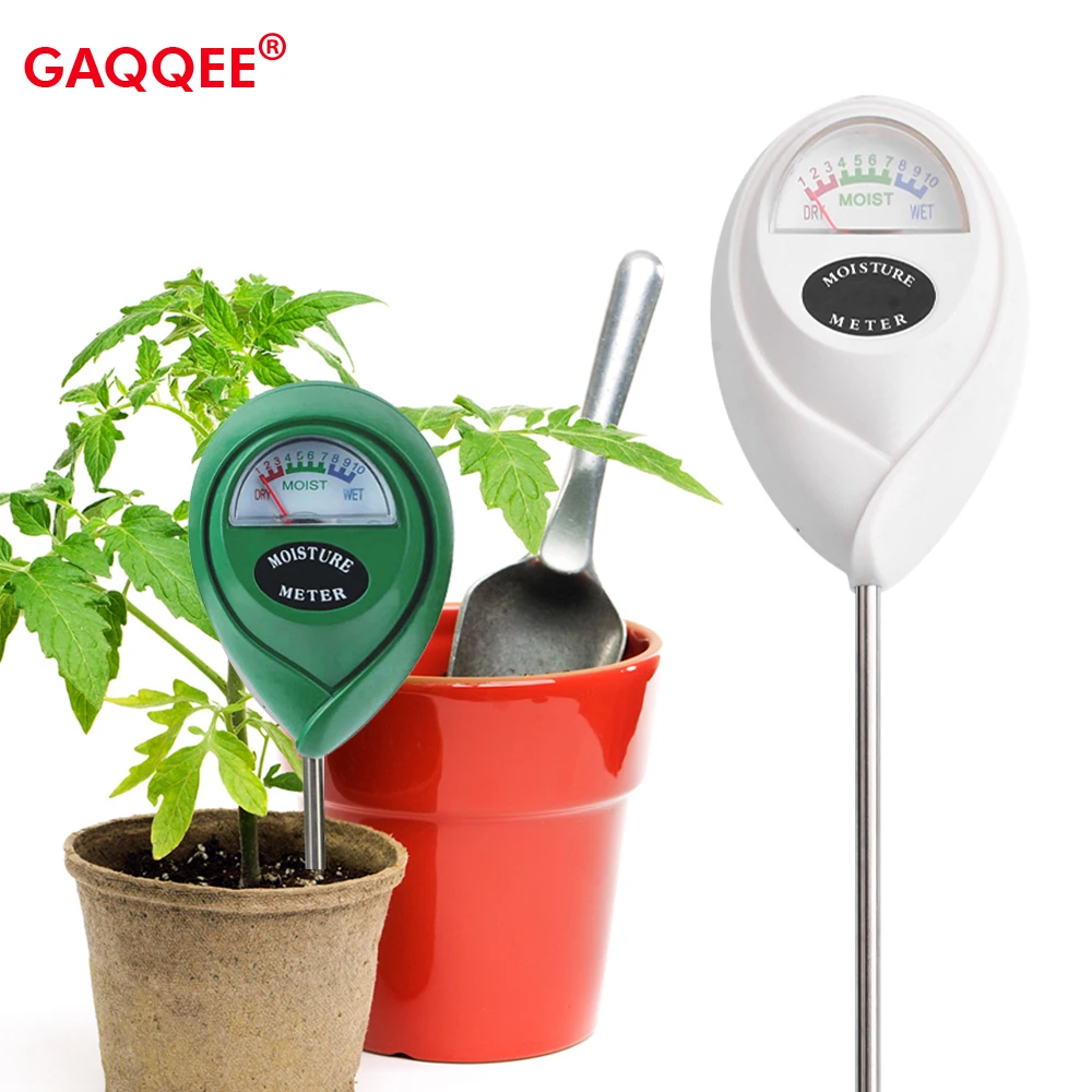 Soil Moisture Sensor Meter Humidometer Gardening Detector Metal Probe Outdoor Hygrometer Plant ...