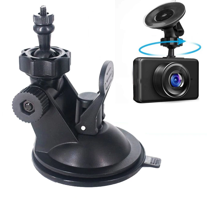 Universal 360 Degree Holder for DVR Plastic Base Stand Rotation GPS ...