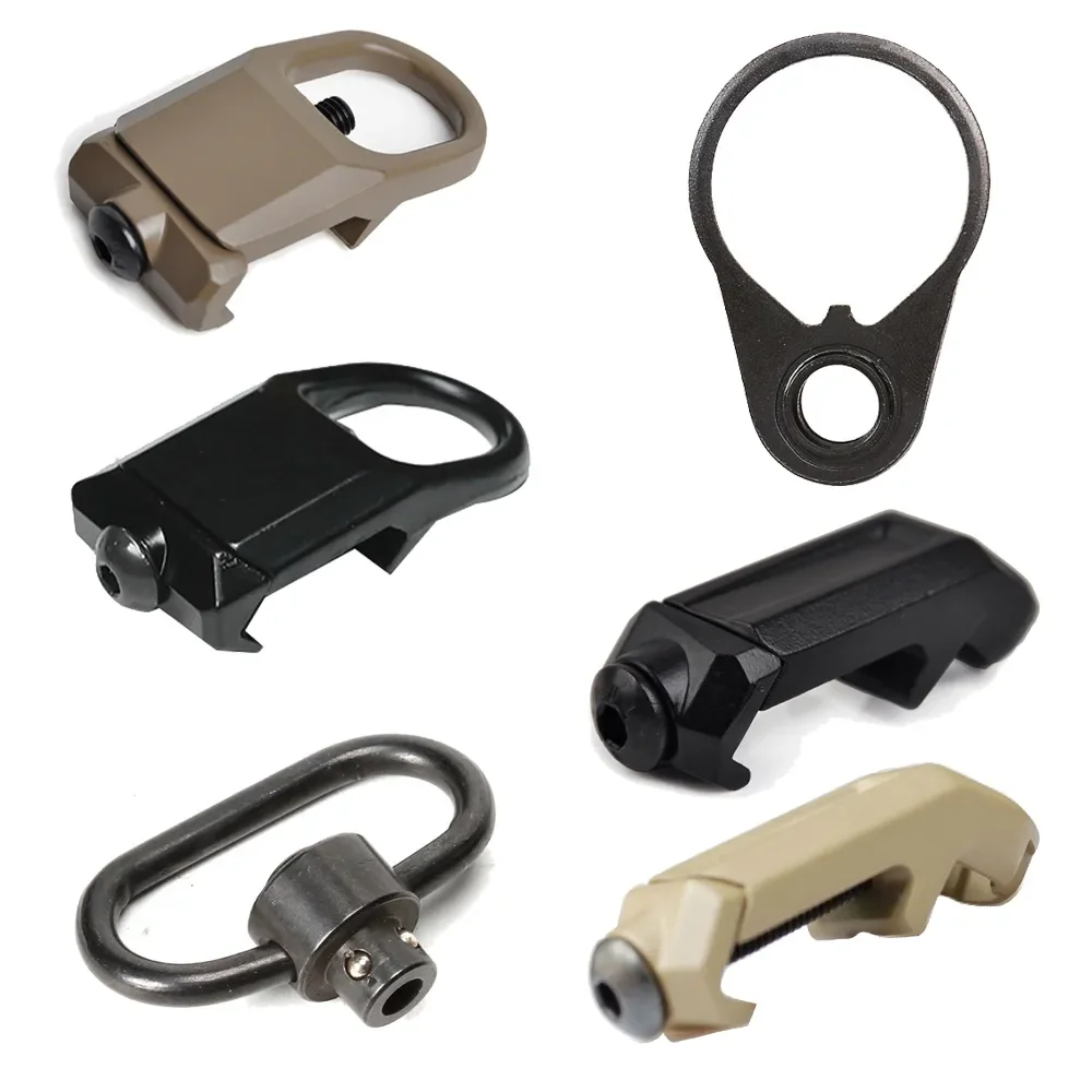 GBB-Quick-Detach-Release-QD-Sling-Rotating-Scope-Mounting-Ring-223-AR15 ...