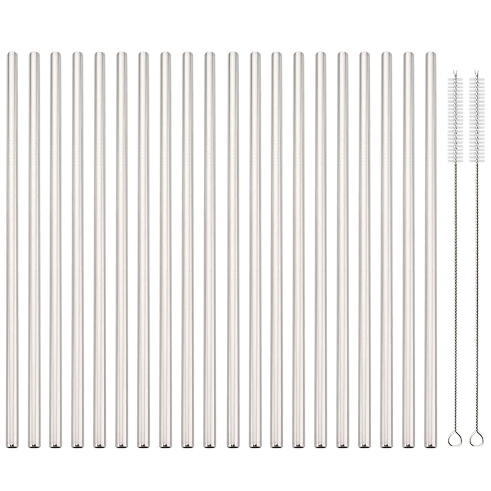 20Pcs-304-A-o-Inoxid-vel-Palha-Beber-Alta-Qualidade-Straw-Set-Eco ...