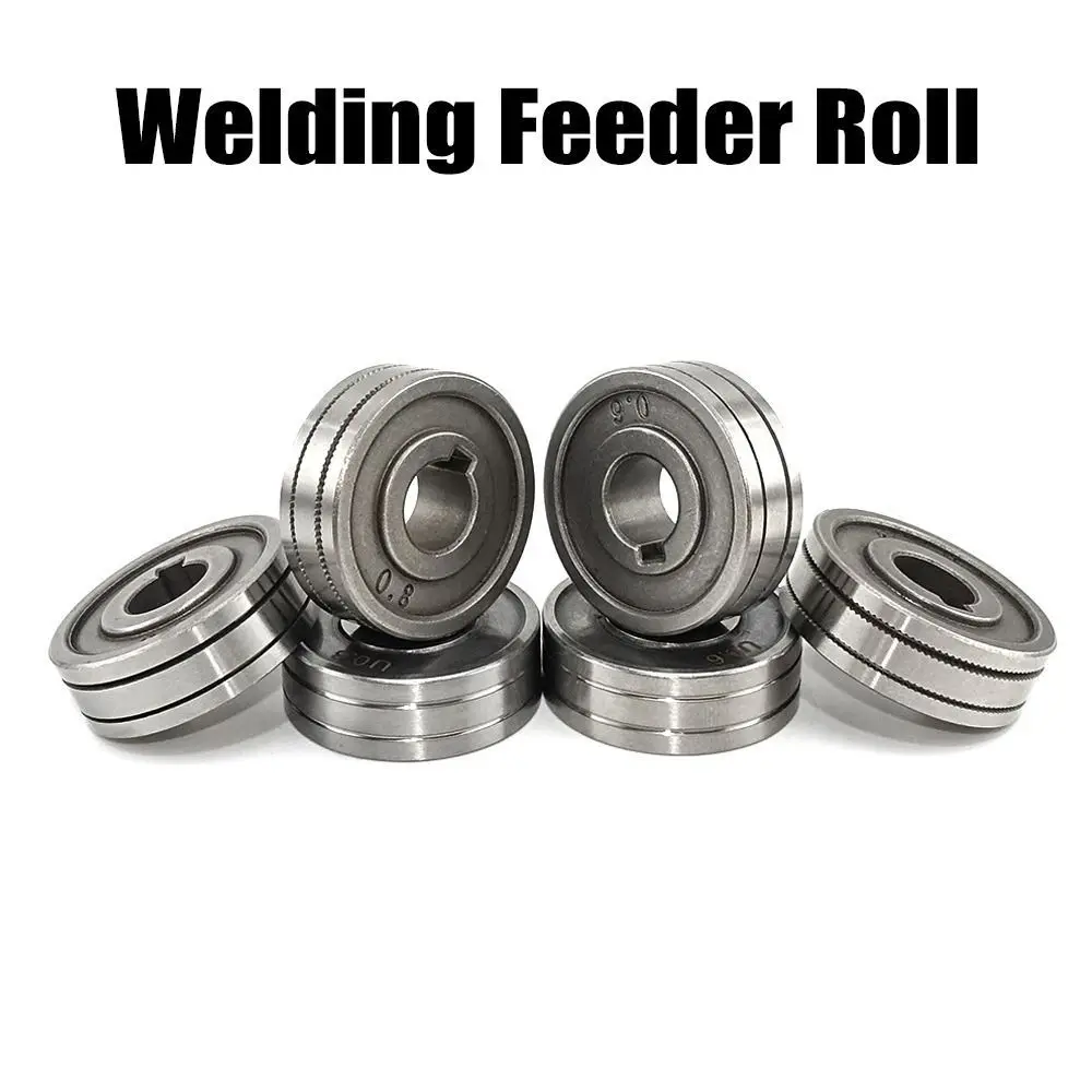 MIG MAG Welding Feed Roller Wire Drive Wheel 0.6/0.8/1.0mm Knurl V U K ...