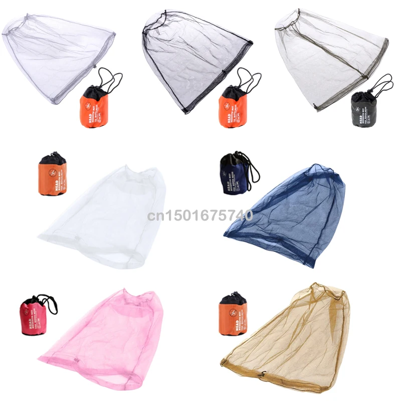 Mosquito Bee-malla para la cabeza, Protector facial para pesca, caza ...