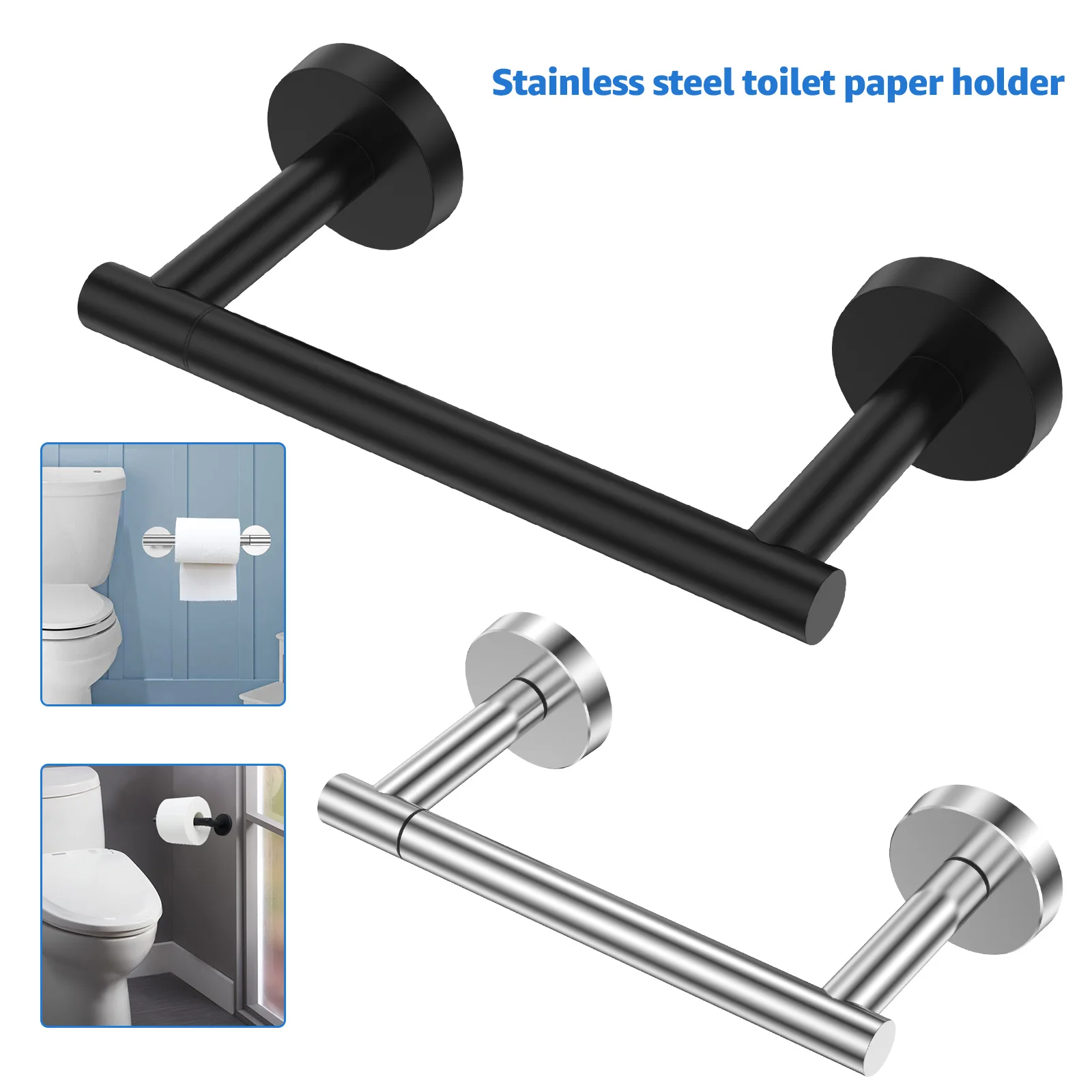 New-Toilet-Paper-Holder-Wall-Mounted-Toilet-Tissue-Rack-with-Double ...