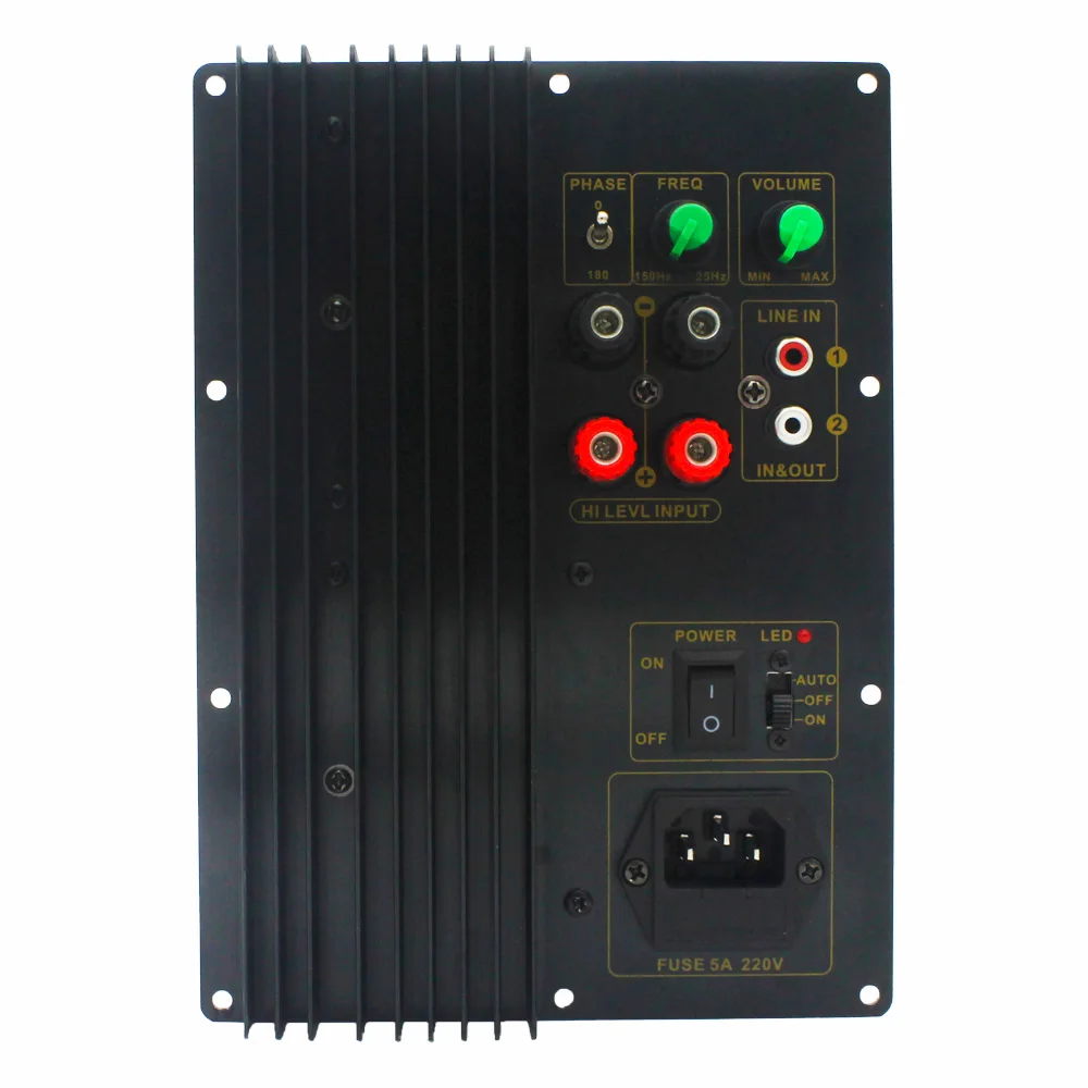 110-220V-200W-100W-Heavy-Subwoofer-Digital-Power-Amplifier-Board-Active ...