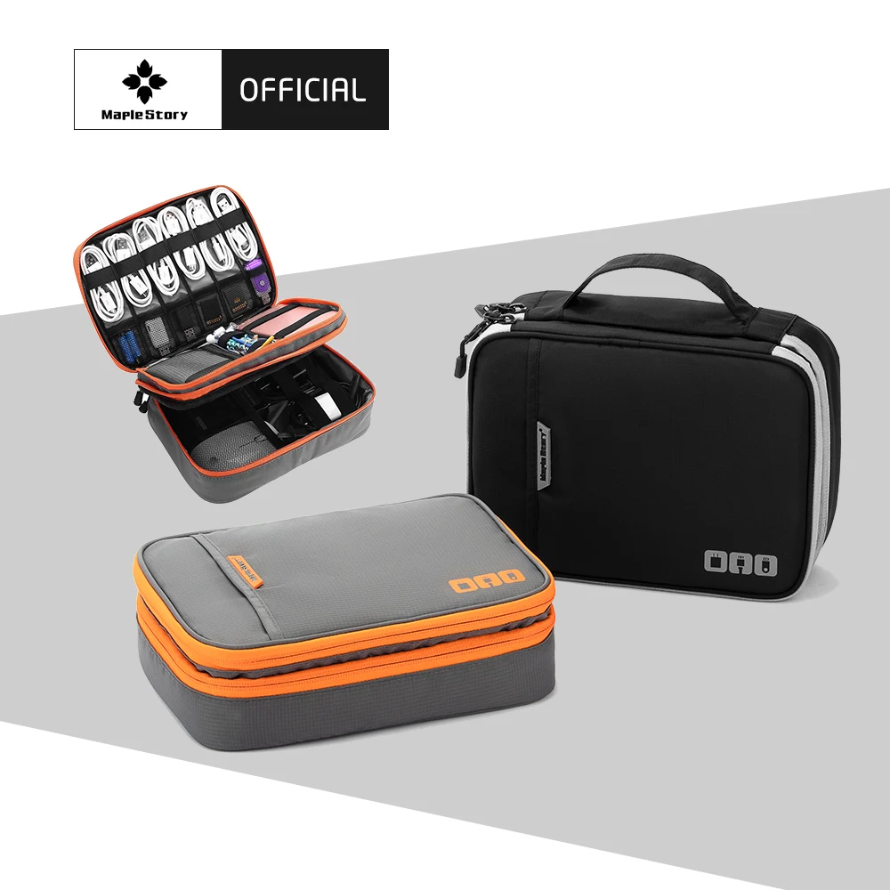 Imperme-vel-Travel-Electronics-Organizer-Saco-Organizador-do-cabo-para ...
