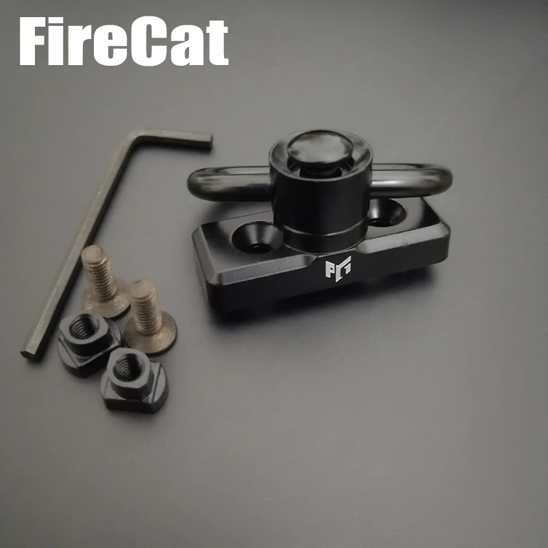 Tactical Gun CNC QD Sling Attachment Mount Metal AR15 M4 For Handguard ...