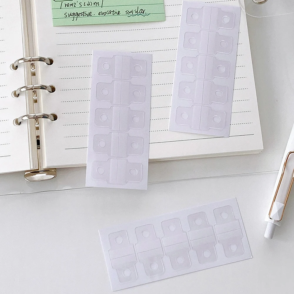 30Pcs-Hole-Punch-Protector-Labels-Sticker-Loose-Leaf-Paper-Hole ...
