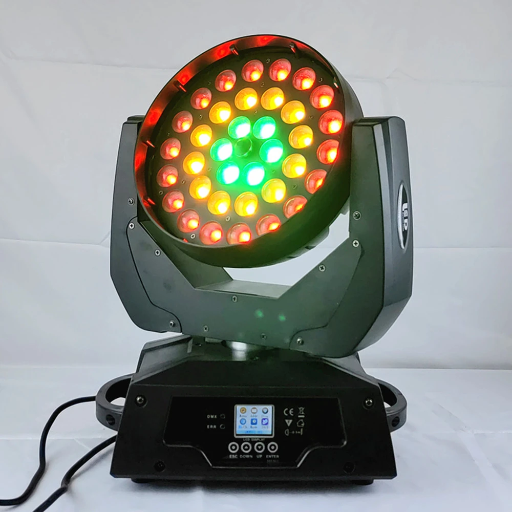 36x18w Led Zoom Beam Washing Circle Lights Control Master Mobile Rgbwa ...