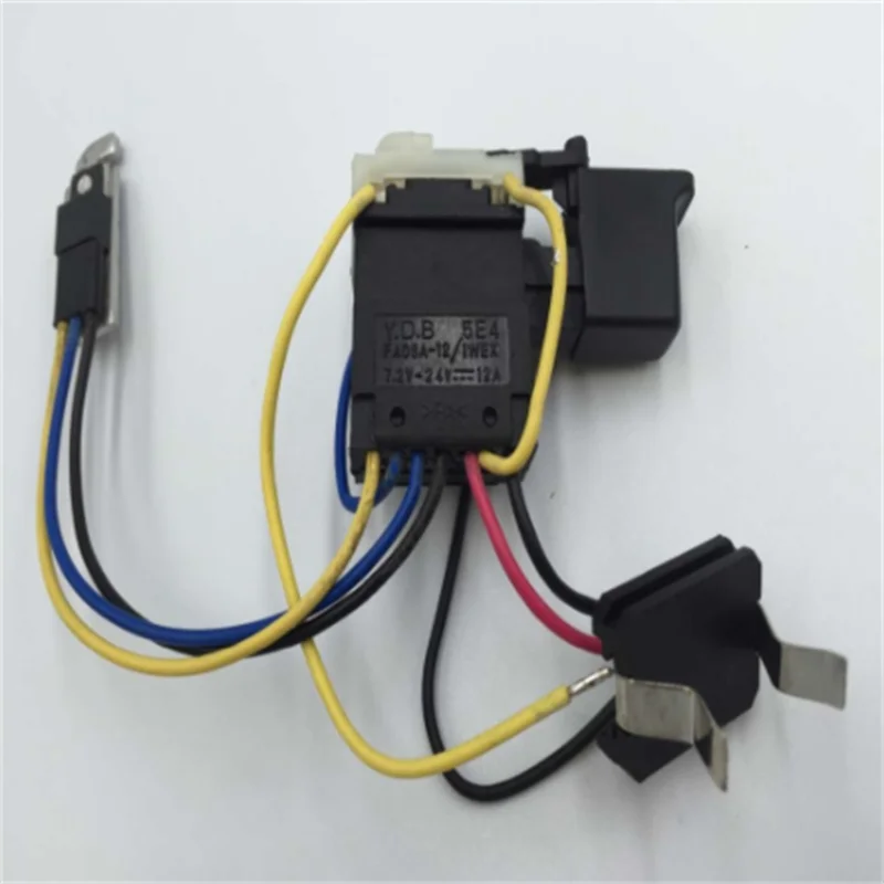 Dc 7.2v-24v 12a Cordless Drill Trigger Switch Replacement Speed ...