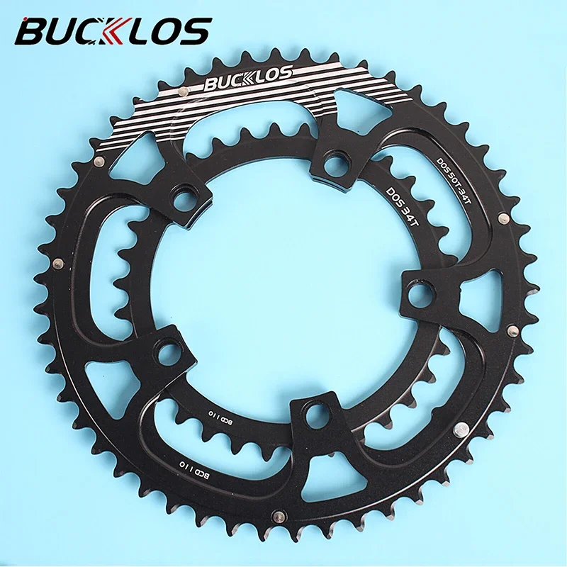 BUCKLOS-50-34T-52-36T-53-39T-Bicycle-Chainring-Set-110BCD-5-Bolts ...