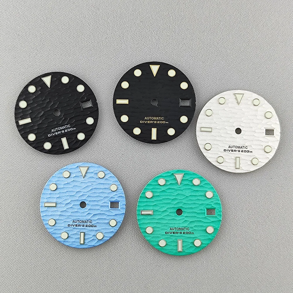 High-Quality-Green-Luminous-NH35-Dial-28-5mm-Watch-Dials-Fits-for-NH35 ...