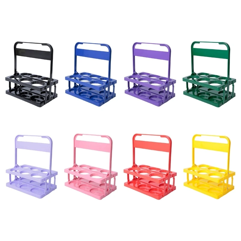 Plastic-Drink-Holder-Compact-Beer-Bottle-Carrier-Space-Saving-Beer-Rack ...